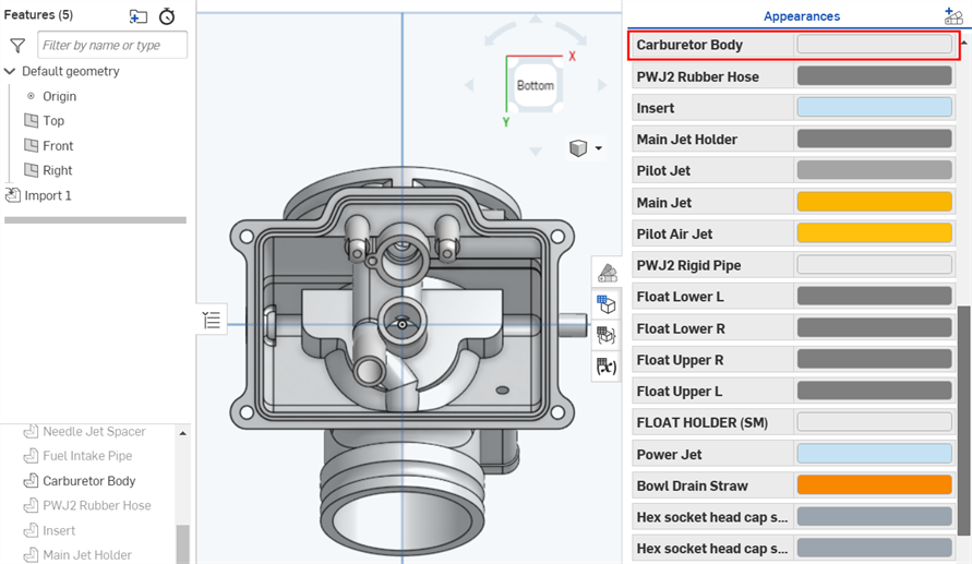 Customizing Appearance