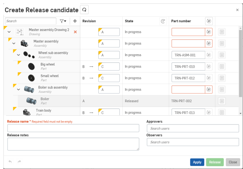 Typical Release Workflow